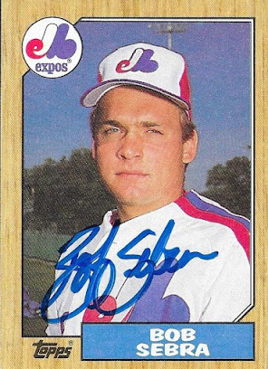 foul bunt: 87 Set Pickup - Bob Sebra