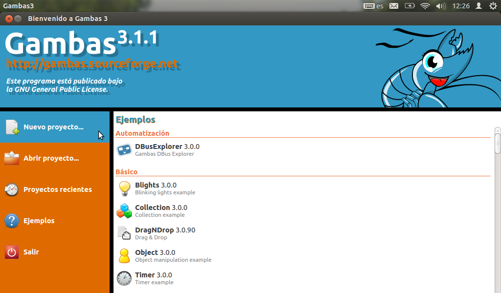 Instalar Gambas 3 En Ubuntu