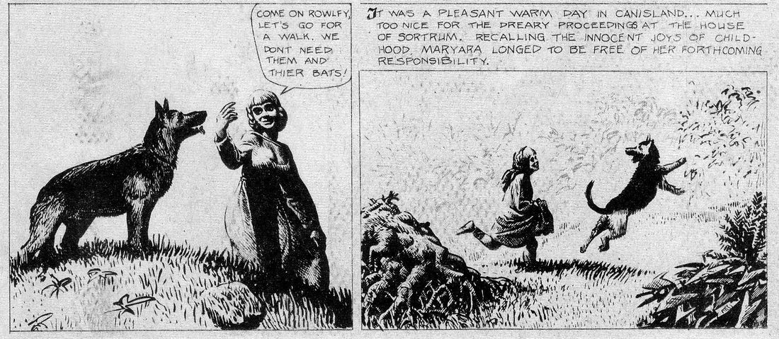 Jungle Frolics: Richard Corben: Dogs