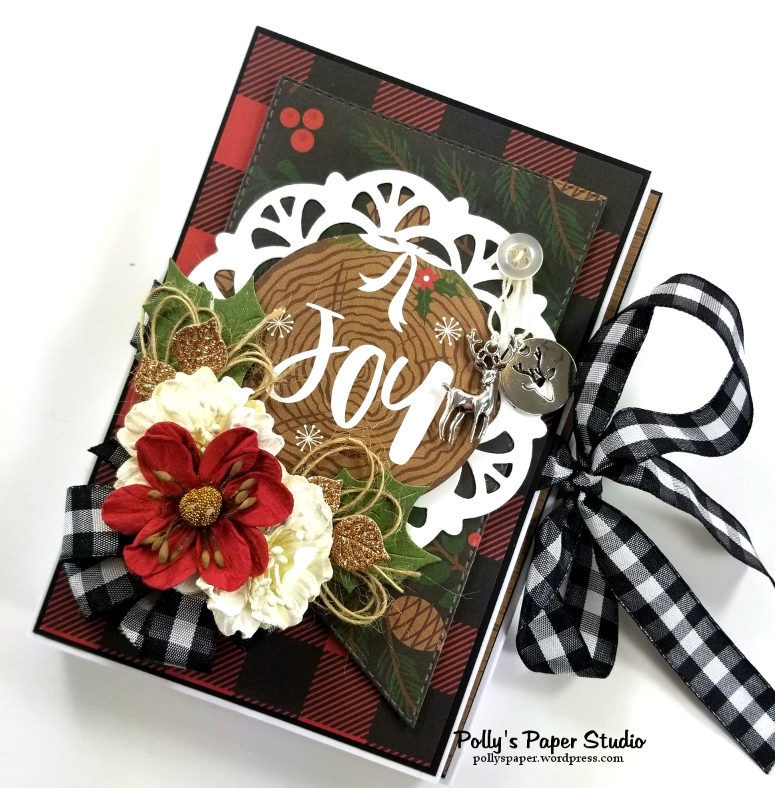 Really Reasonable Ribbon Blog: Joy Christmas Mini Album Flipbook