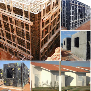 Metro Modular formas para concreto: OBRAS METRO MODULAR