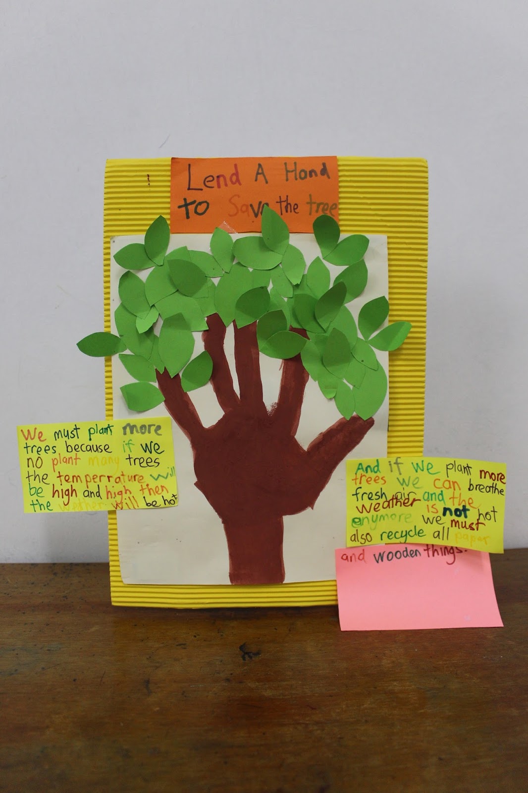 Horne Learning Services: Save the Trees Project Winners