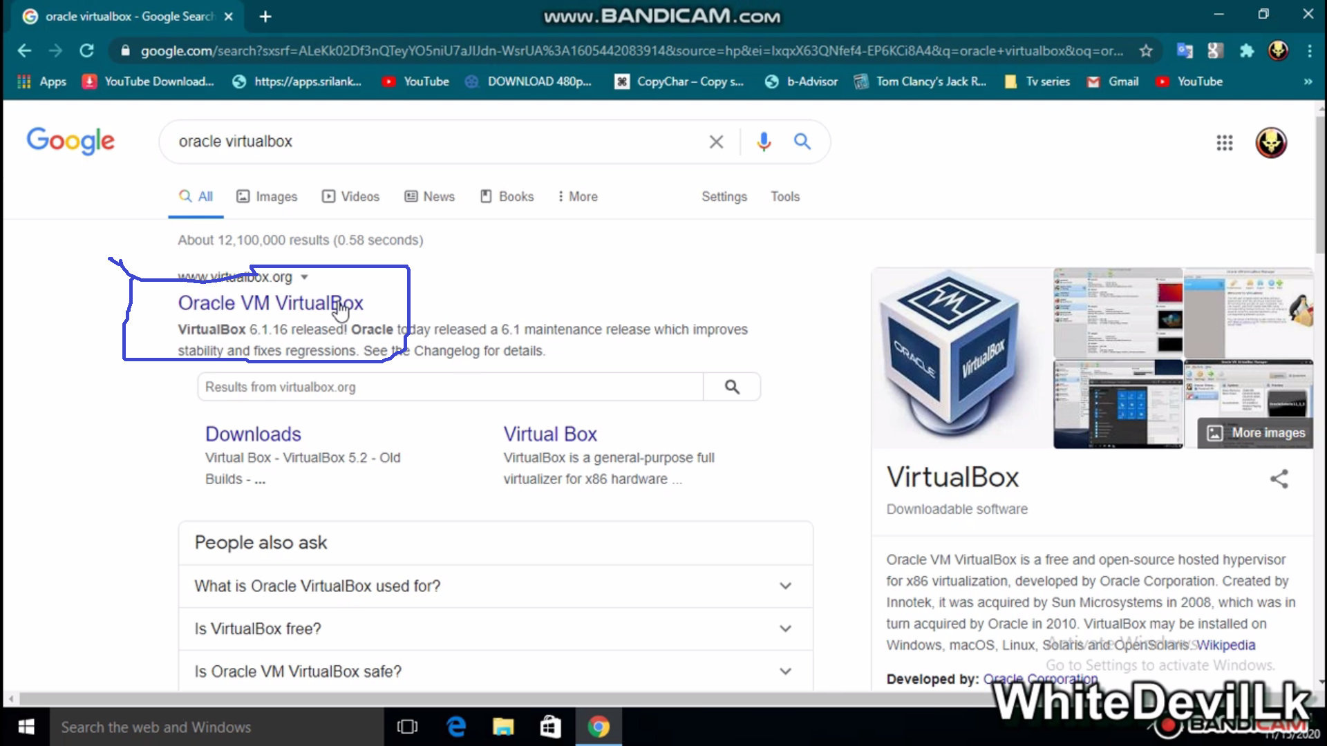 Oracle Virtualbox