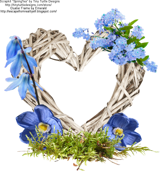 Escape From Reality Blog: FTU Cluster Frames "Spring Tea"