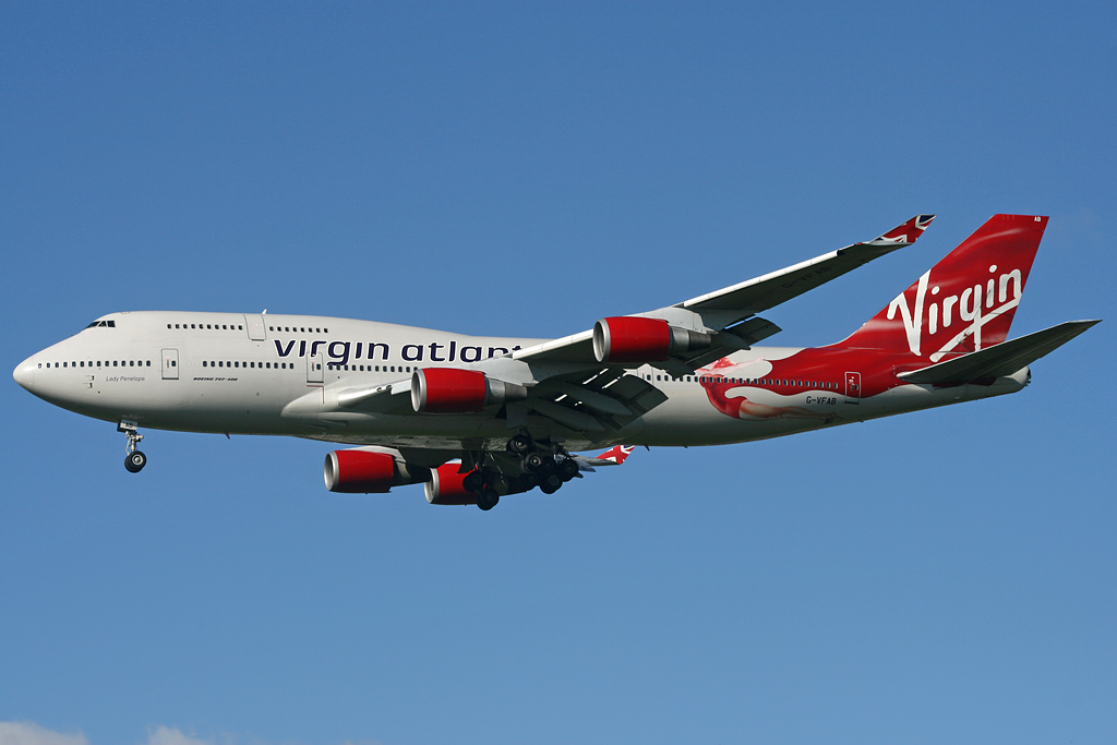 Robert Noël's Photos: Virgin Atlantic Airways B747 on short finals into ...
