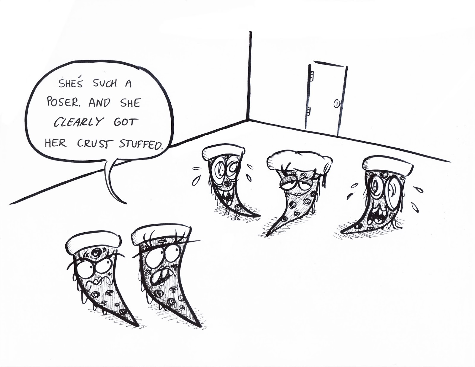 Vincent Alexander Cartoons: Stuffed Crust