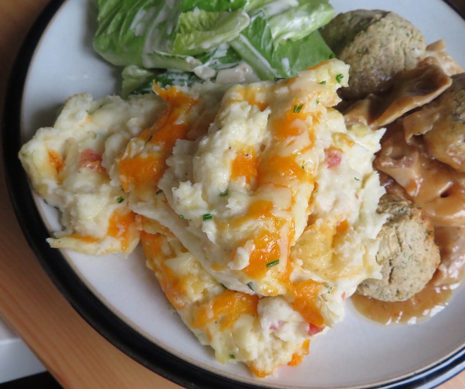 Twice Baked Mashed Potatoes | The English Kitchen