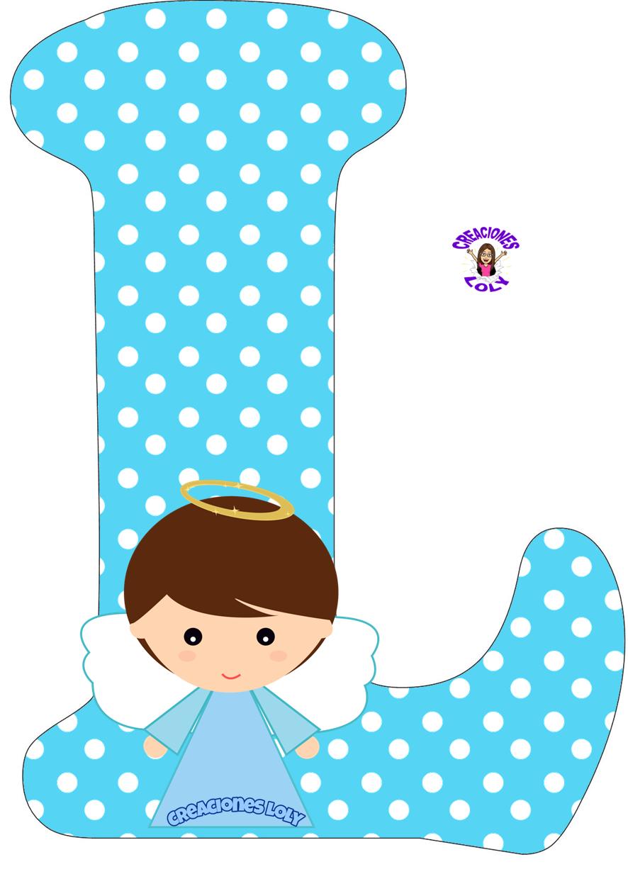 Creaciones Loly: Abecedario Angelito