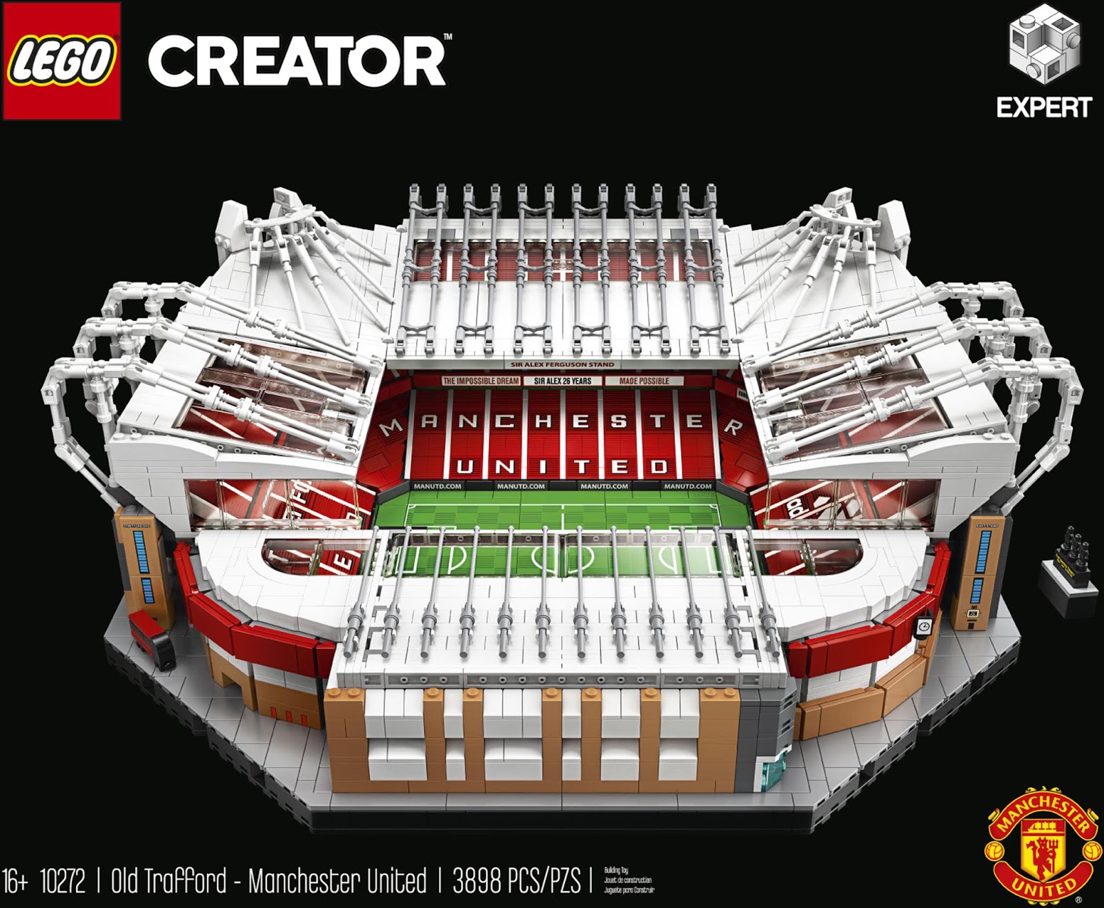LEGO Anuncia Set do Estádio do Manchester United - Brincando com Blocos ...