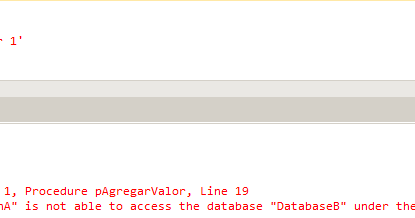 Código y Datos: cross database ownership chaining