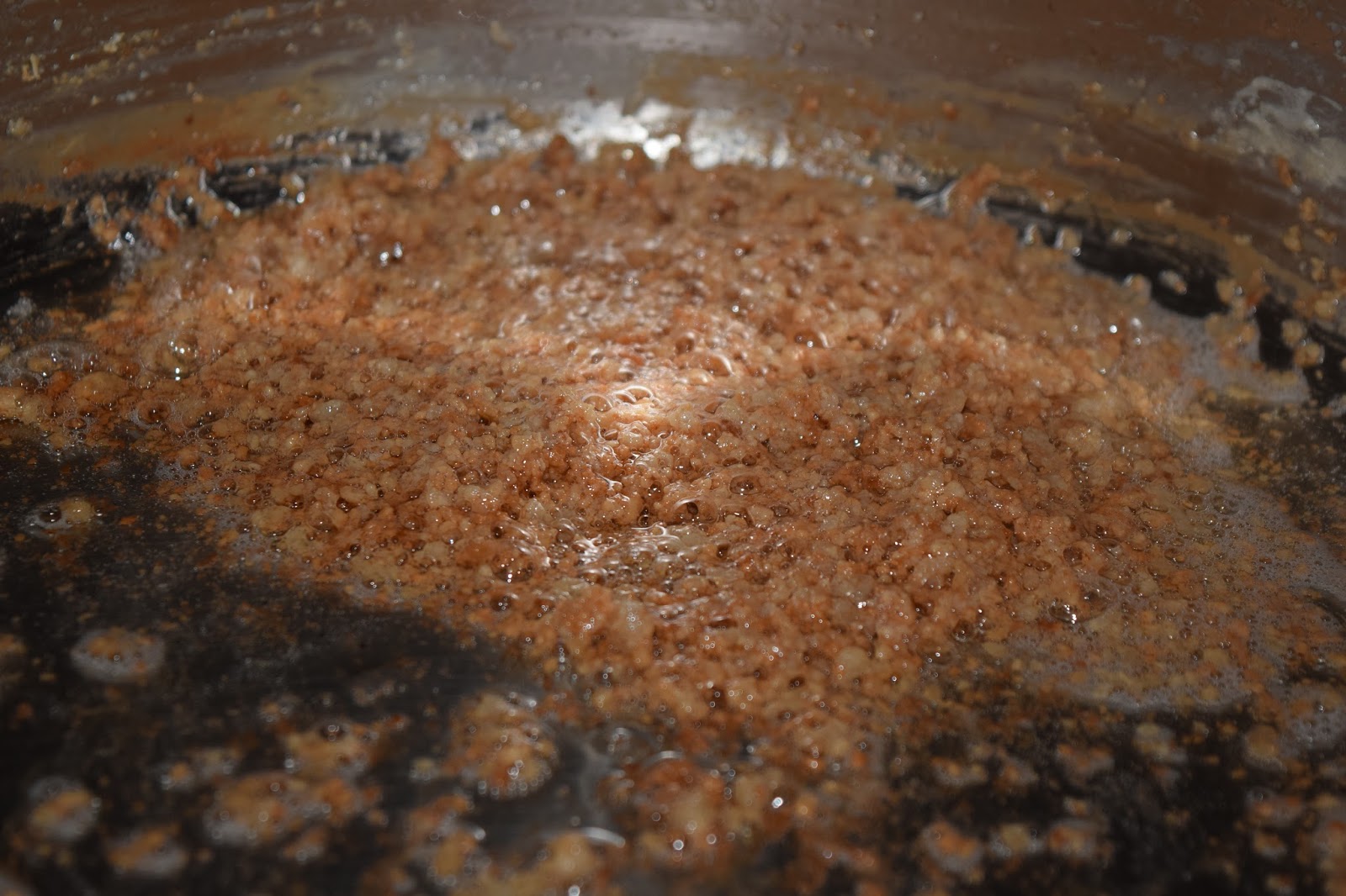 Filipino Food Aficionado: Toasted Latik (Toasted Coconut Curd)