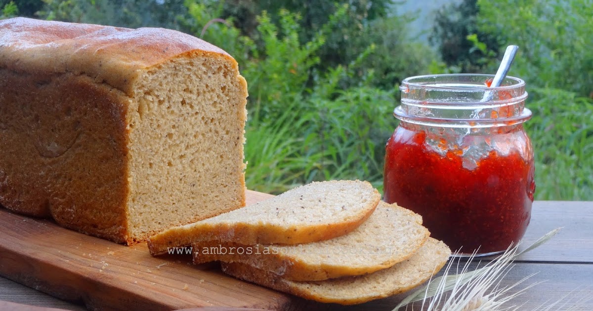 Hemp and Honey Whole Wheat Bread / #BreadBakers | Ambrosia