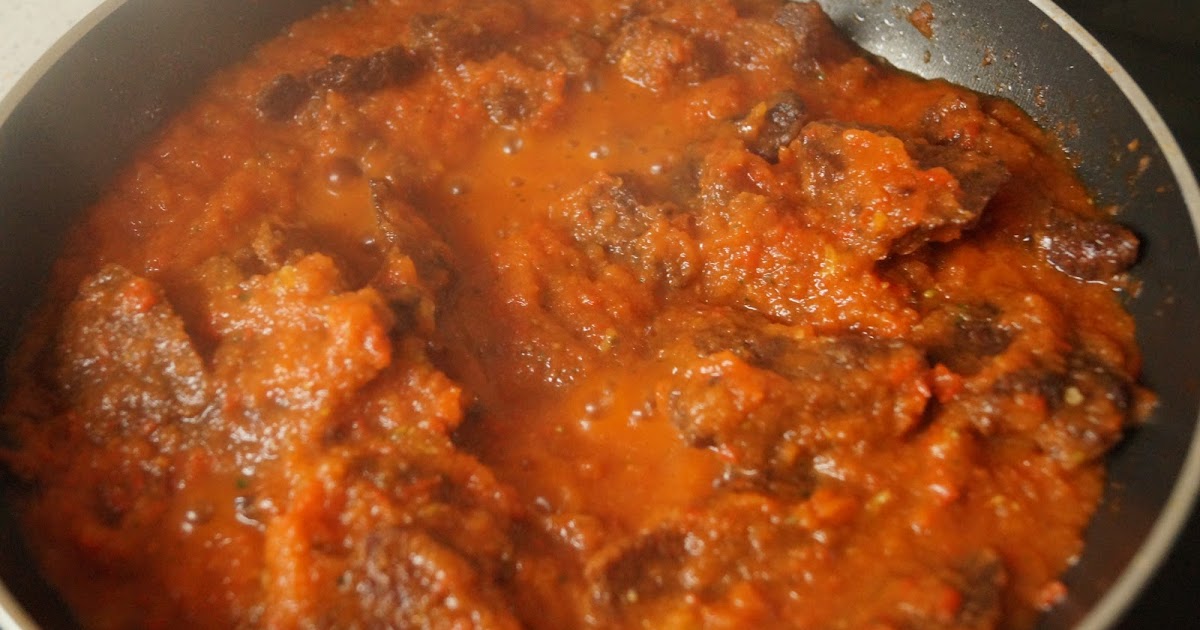 The Vegan Nigerian: Vegan Nigerian Stew or Obe Ata | Buka Stew