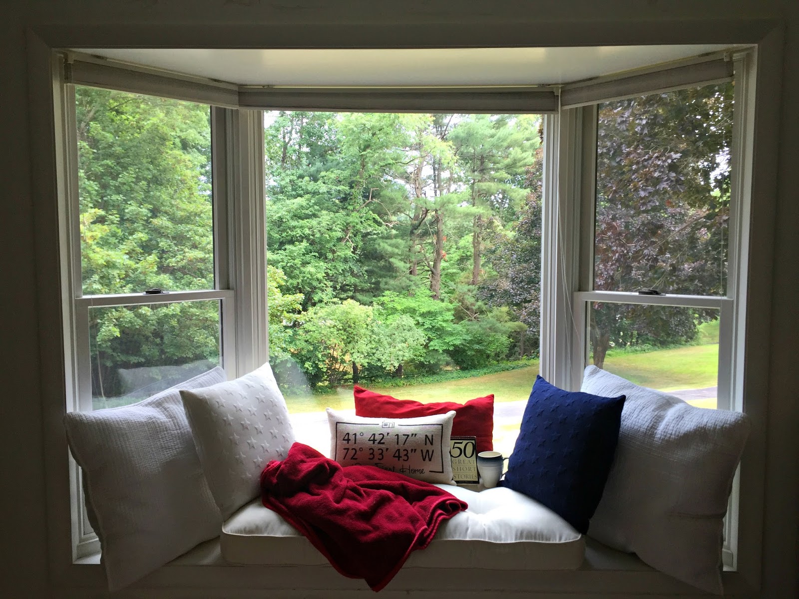 Drew Danielle Design: Create a Comfy Bay Window Seat