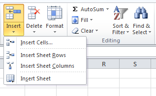 Alusius Kristomo: Menu Insert Di Dalam Excel