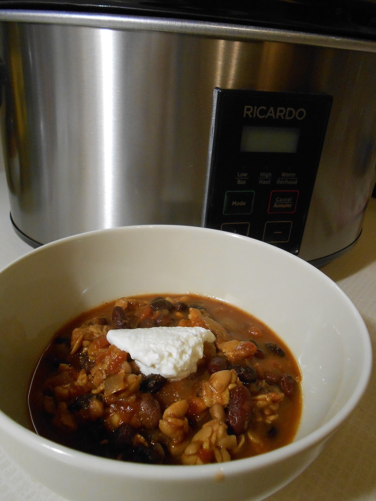 Eat cook and love: Chili au tempeh, à la mijoteuse