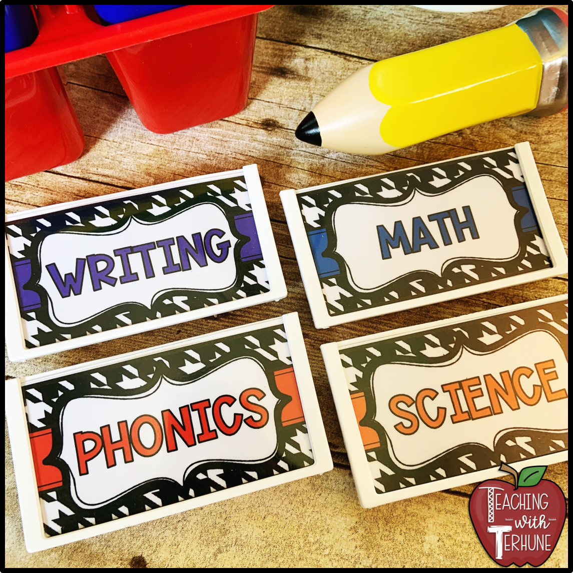 Teaching With Terhune: USING THE REALLY GOOD STUFF BASKET AND BIN LABEL ...