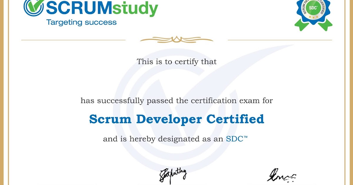 Open Source para Pymes: I passed the SDC certification exam!