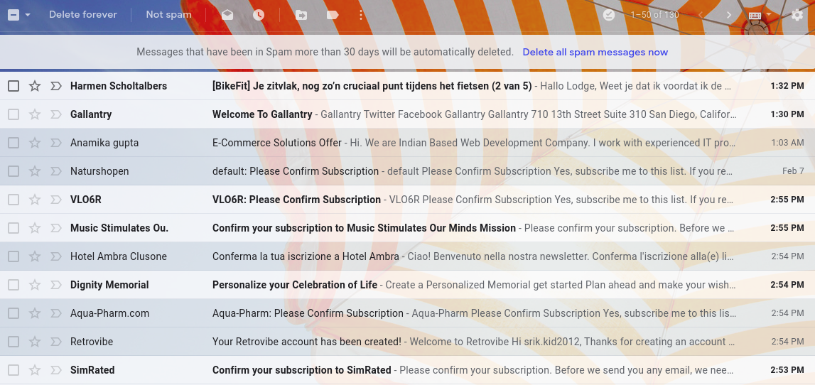 FRAUDULENT ACTIVITY & SPAM BOMBING - PART II