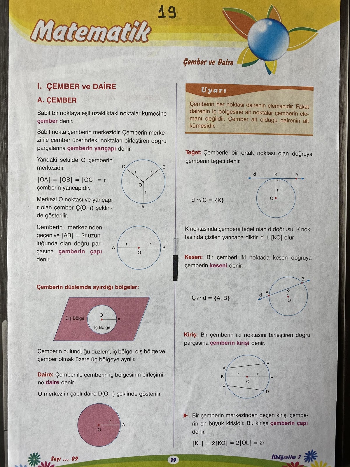 29.ÇEMBER ve DAİRE-Konu Özeti