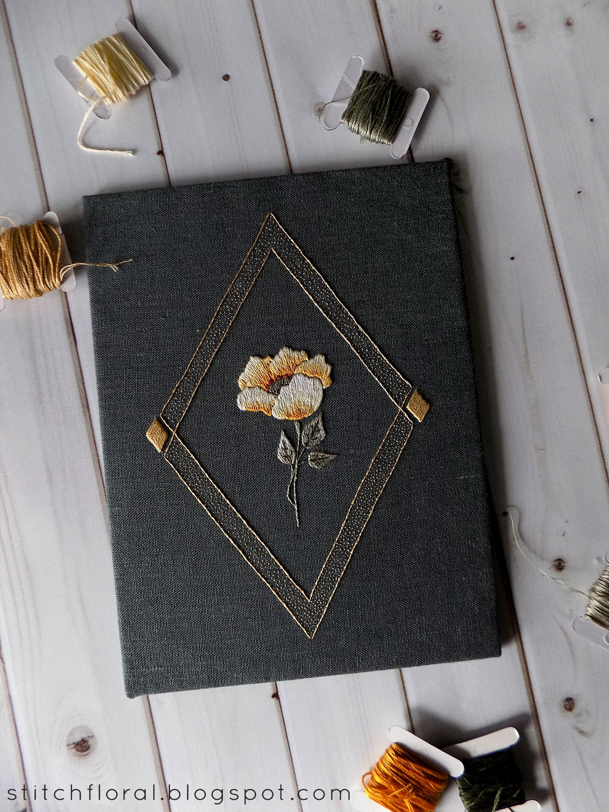 Jewel Series: Amber, and what an embroidery draft looks like - Stitch ...