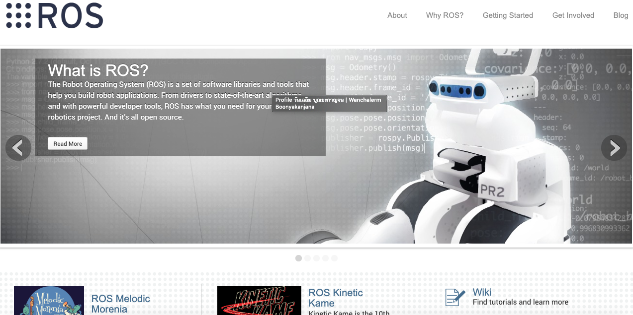 Wanchalerm Boonyakanjana: #1 What is Robots ? and What is ROS ( Robot ...