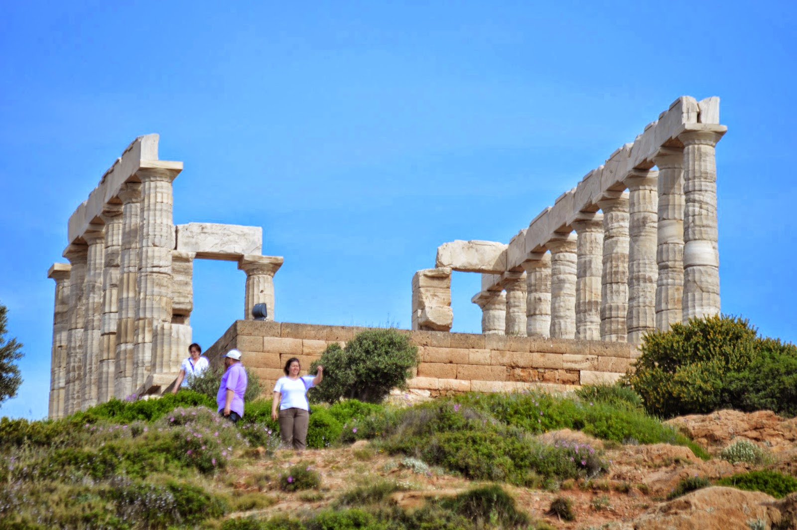 ακρη ελασσονας: Σουνιο ναος του ποσειδωνα