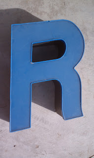 Shabby Chic Weddings: Vintage Marquee Letters