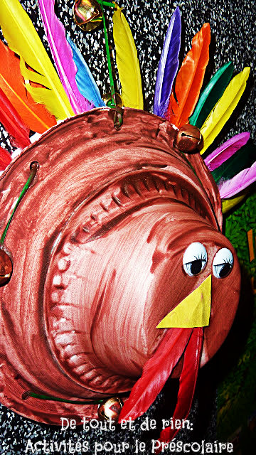 De tout et de rien: Activités pour le Préscolaire: Le dindon de la ...