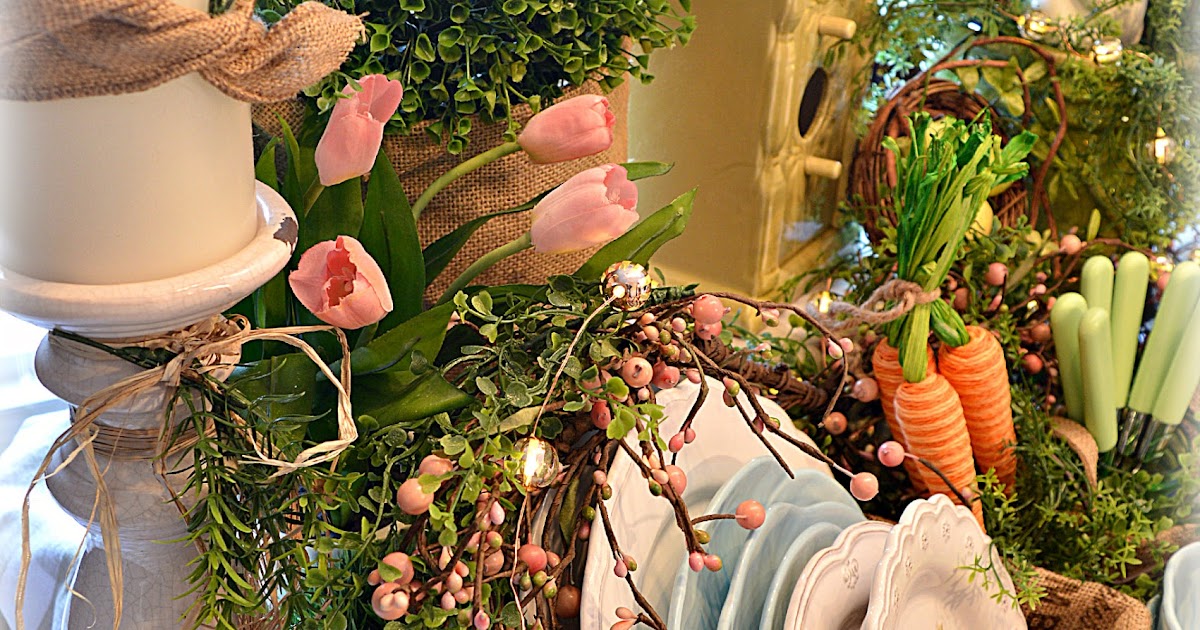 Dining Delight: Easter Buffet Decor