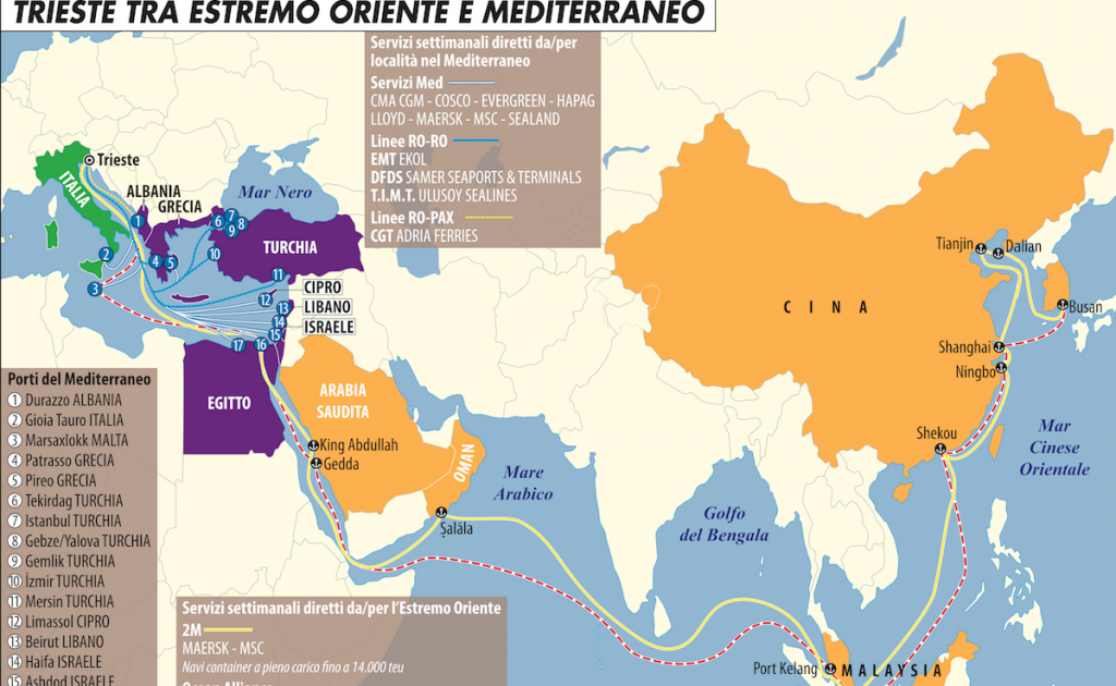 CLUB GEOPOLITICA TRIESTE: TRIESTE TRA ESTREMO ORIENTE E MEDITERRANEO ...