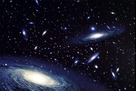 UNIVERSO PARA TODOS: El Universo, las galaxias; es todo tan grande.-