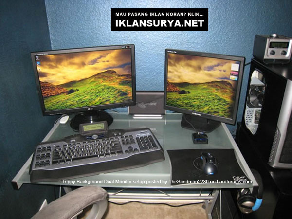 Ruang Kerja IT Dual Komputer ~ INILAH INFO