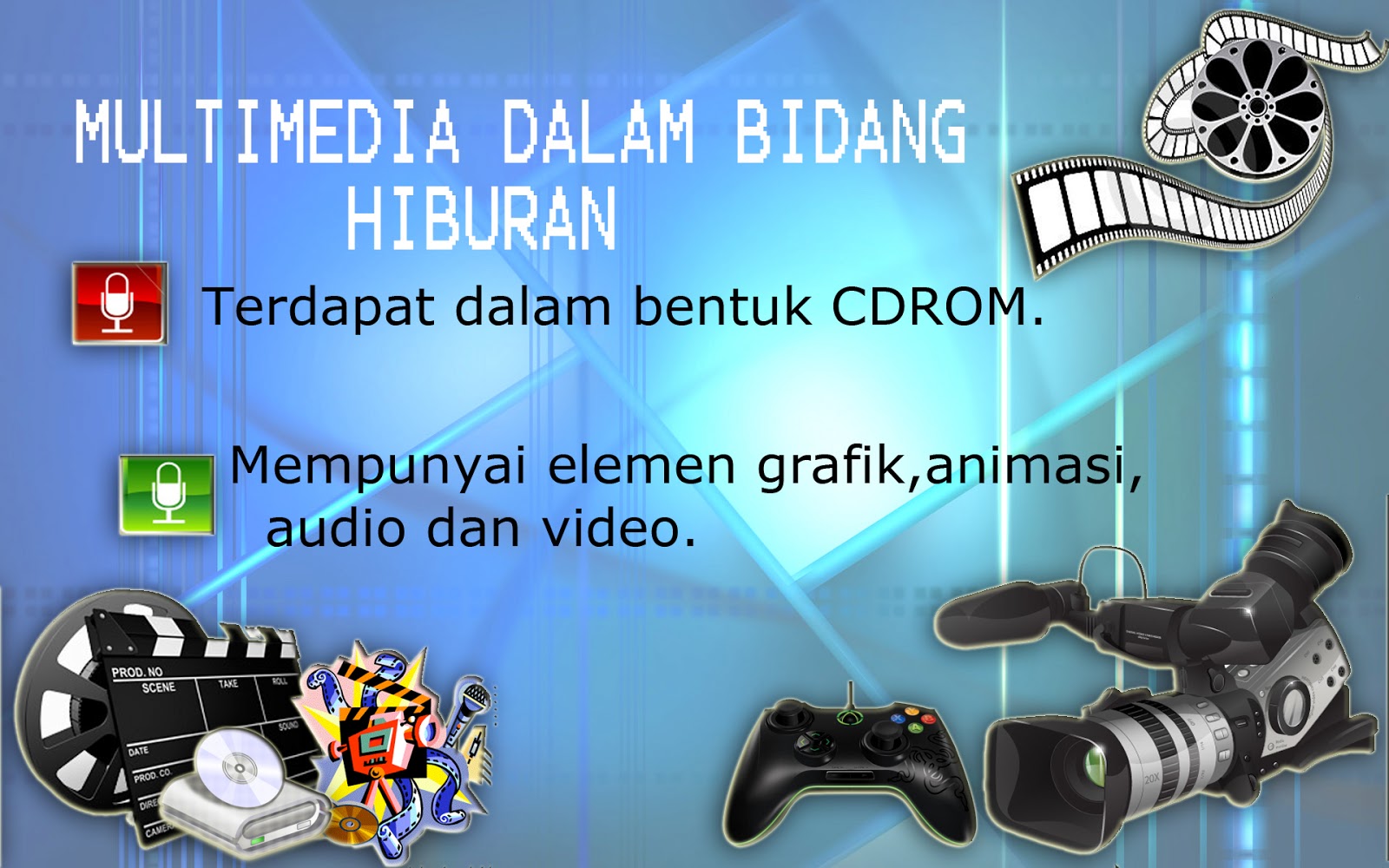 Asas Multimedia : BIDANG PENGGUNAAN MULTIMEDIA