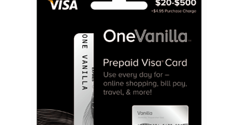 The OneVanilla Prepaid Visa Card or Mastercard Will Be The Best ...