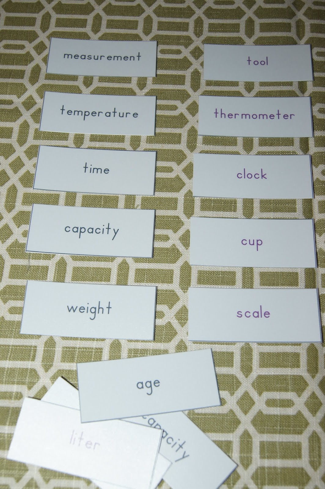 Measurement Activity Box, Playing With Imperial & Metric Measurement ...