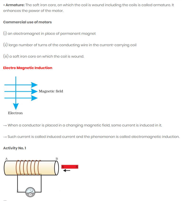 APS, Golconda | Priyanka Gupta: CLASS 10 / PHYSICS / MAGNETIC EFFECTS ...