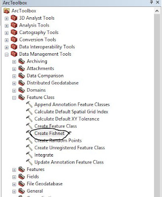 REPUBLIC OF GIS: How to create fishnet in ArcGIS