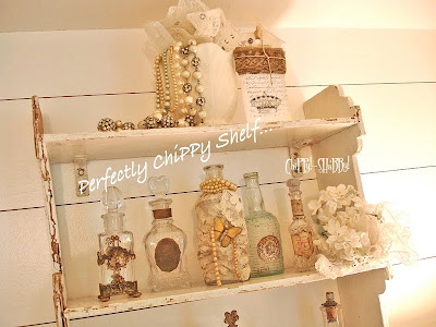 ChiPPy! - SHaBBy!: ChiPPy... White... Wednesday... SHABBY WHITE SHELF!*!*!
