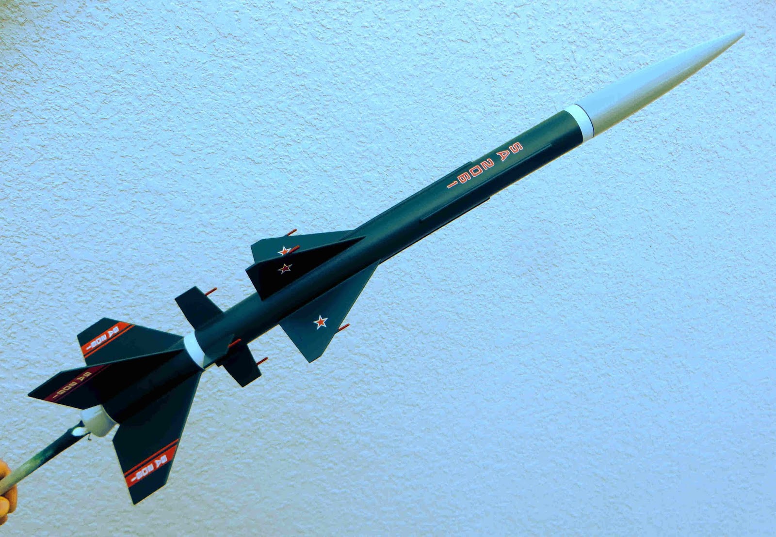 Model Rocket Building: Estes Sasha Build #7271, Finished