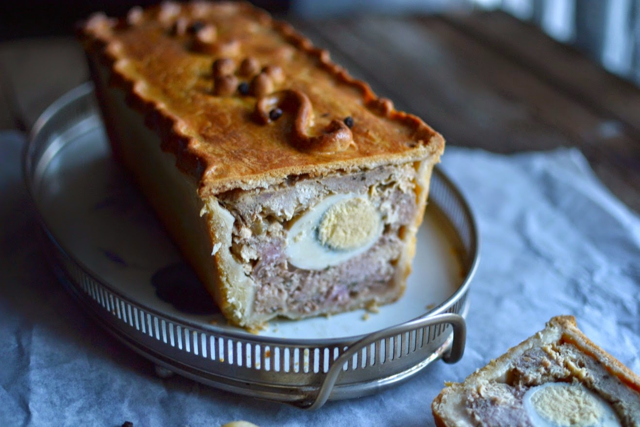 Raised Meat Pie - A Kingdom For A Cake