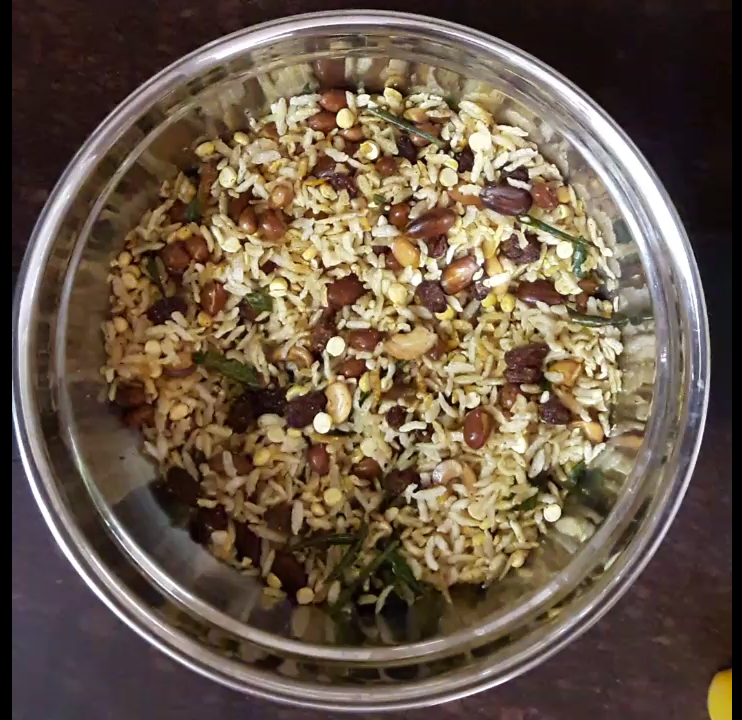 Vedai Cuisine: AVAL MIXTURE | POHA MIXTURE | EASY SNACK | POHA CHIVDA