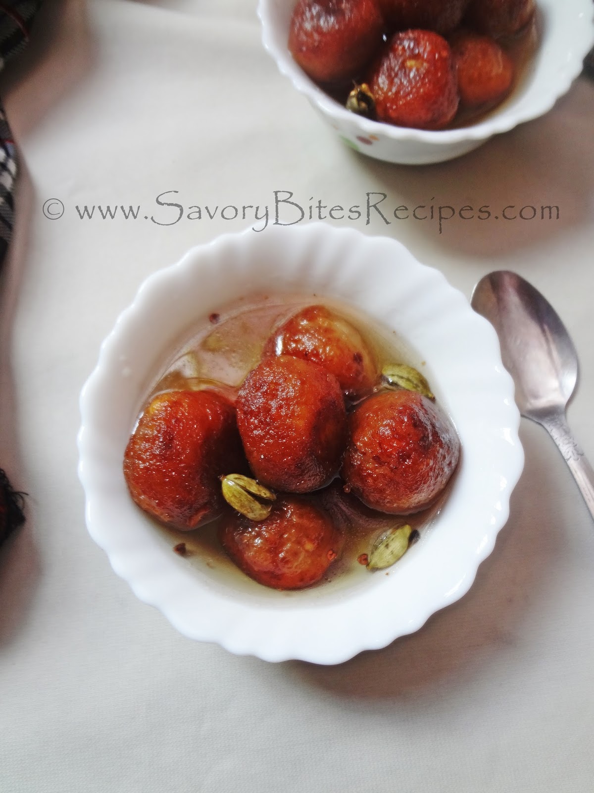 Bread Gulab Jamun | Savory Bites Recipes - A Food Blog with Quick and ...