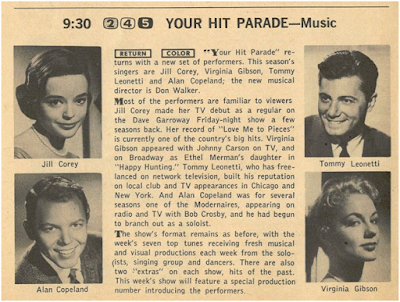 The Lucky Strike Papers: Singer Jill Corey