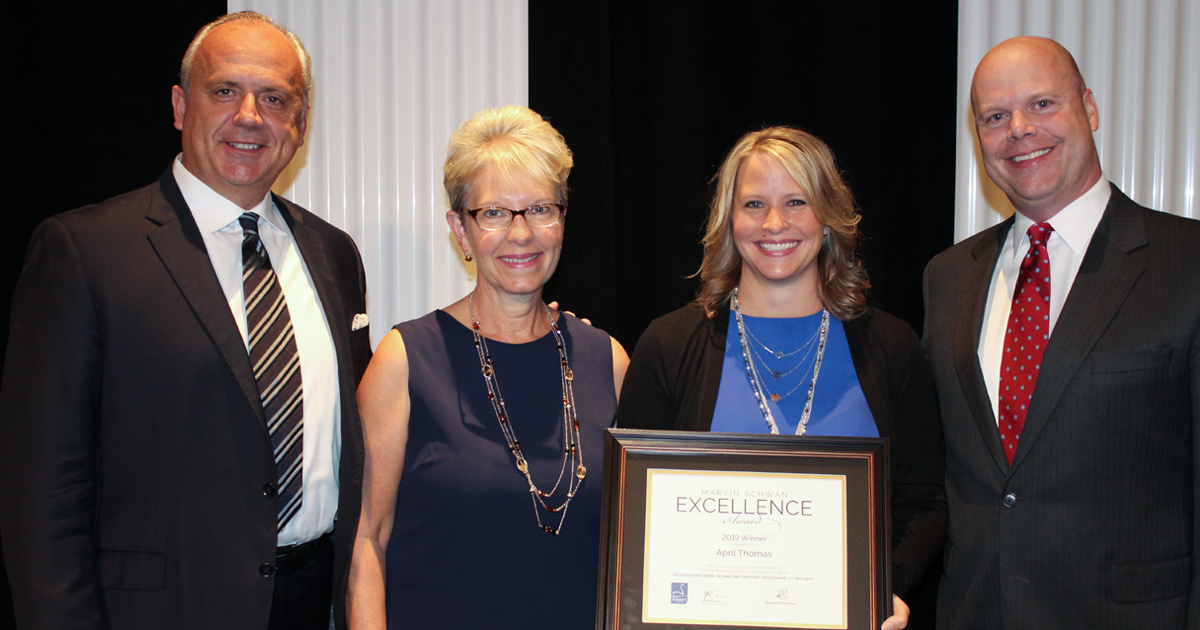 Thomas receives Schwan's top honor | Schwan's Blog