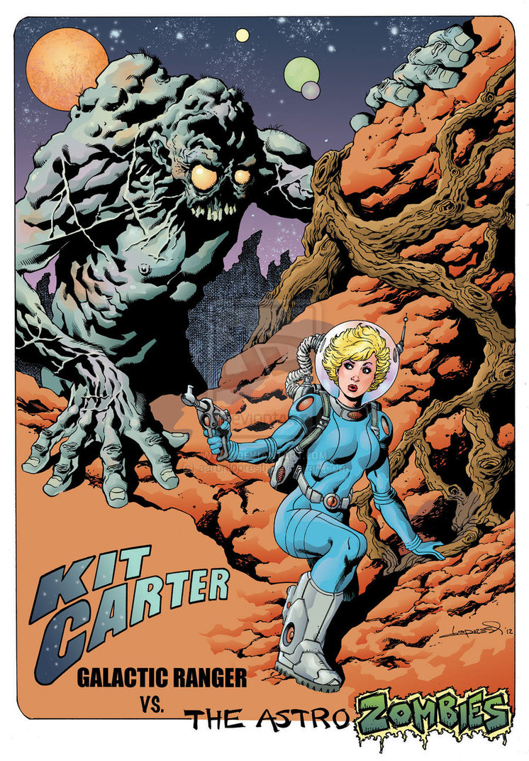 Calvin's Canadian Cave of Coolness: Kit Carter Galactic Ranger By Lopresti