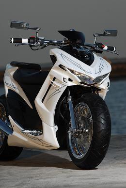 FULL FAIRING BABY MIO SOUL / COVERSET CUSTOM MODIFIED YAMAHA EGO ...