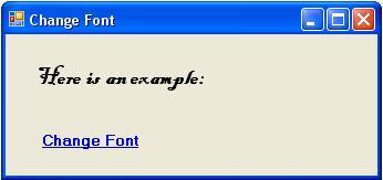VB.Net Programming: Change Font Style in Windows form using FontDialog ...