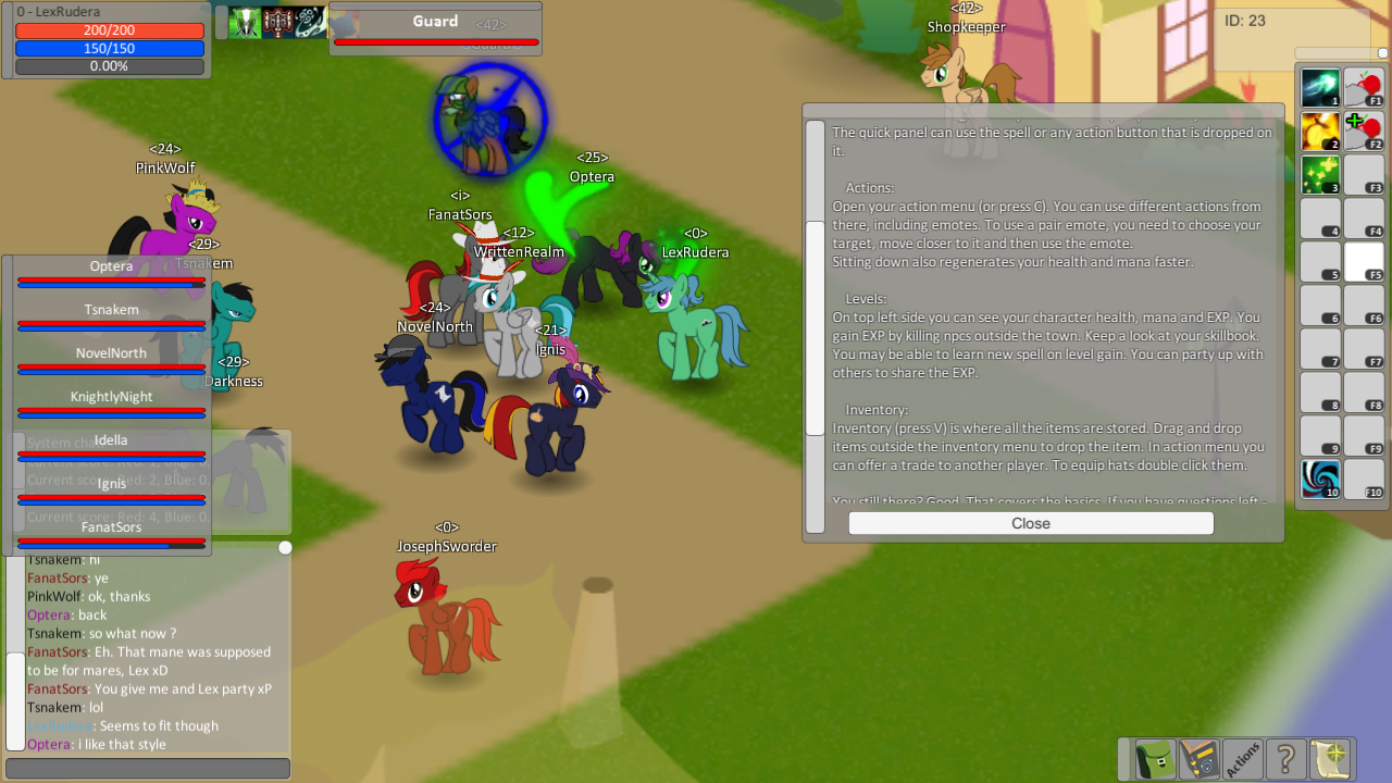 Equestria Gaming: The Pony Room MMO - First impressions