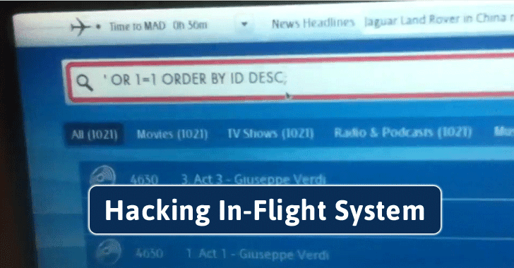 Hacker Demonstrates How Easy In-flight Entertainment System Can Be ...